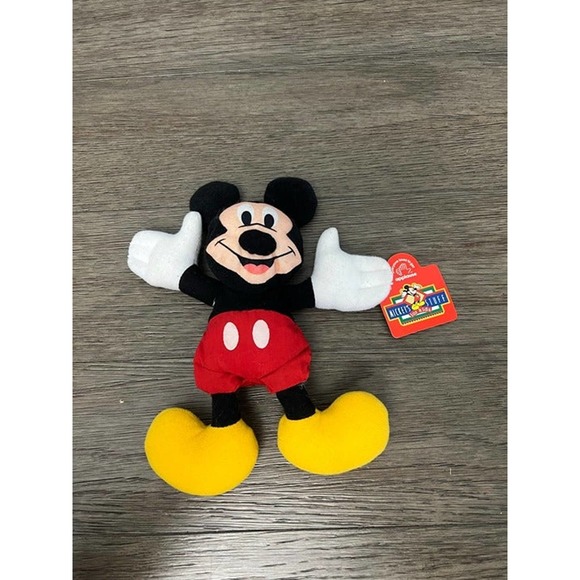 Disney | Toys | Disney Mickey Mouse Bean Bag Plush 8 Vintage By ...